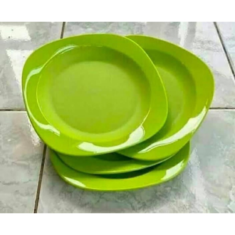 tupperware plate blossom (1 set 4 pcs) | Shopee Malaysia