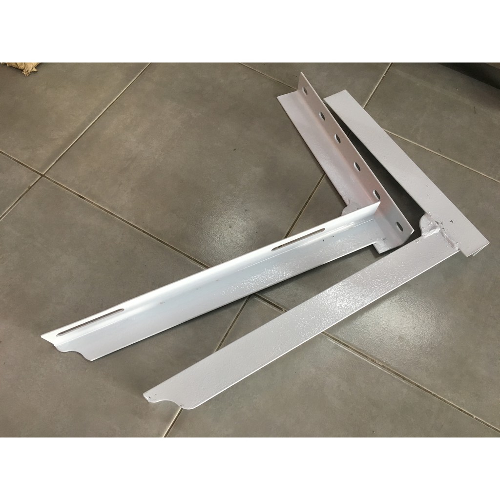 [ 1HP ] 17-1/2" x 12" Air-Cond Bracket / Kaki air cond (White)(Silver ...