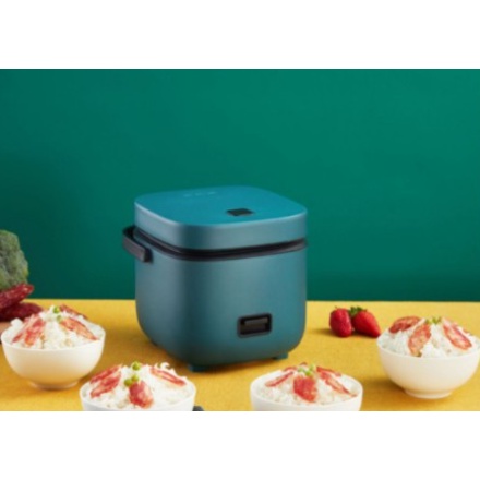 Mini Rice Cooker 1.2L with Non-stick Pot and Steamer 200W (4 bowl rice ...