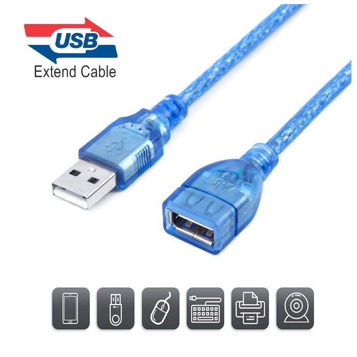 High speed usb cable 2.0 Extension Cable AM to AF 1.5M/3M/5M/10M 高速USB线 ...