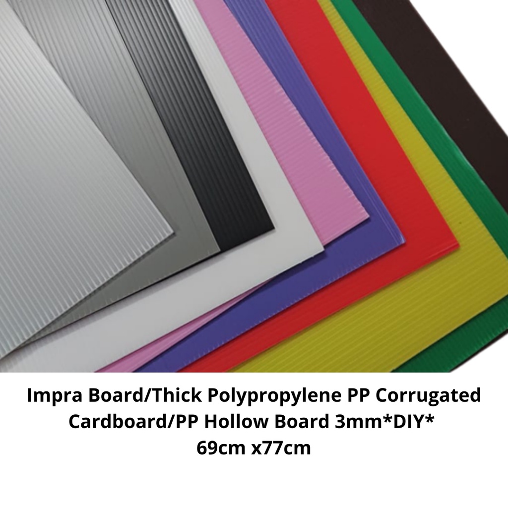 Impra Board/Thick Polypropylene PP Corrugated Cardboard PM CHOOSE ...