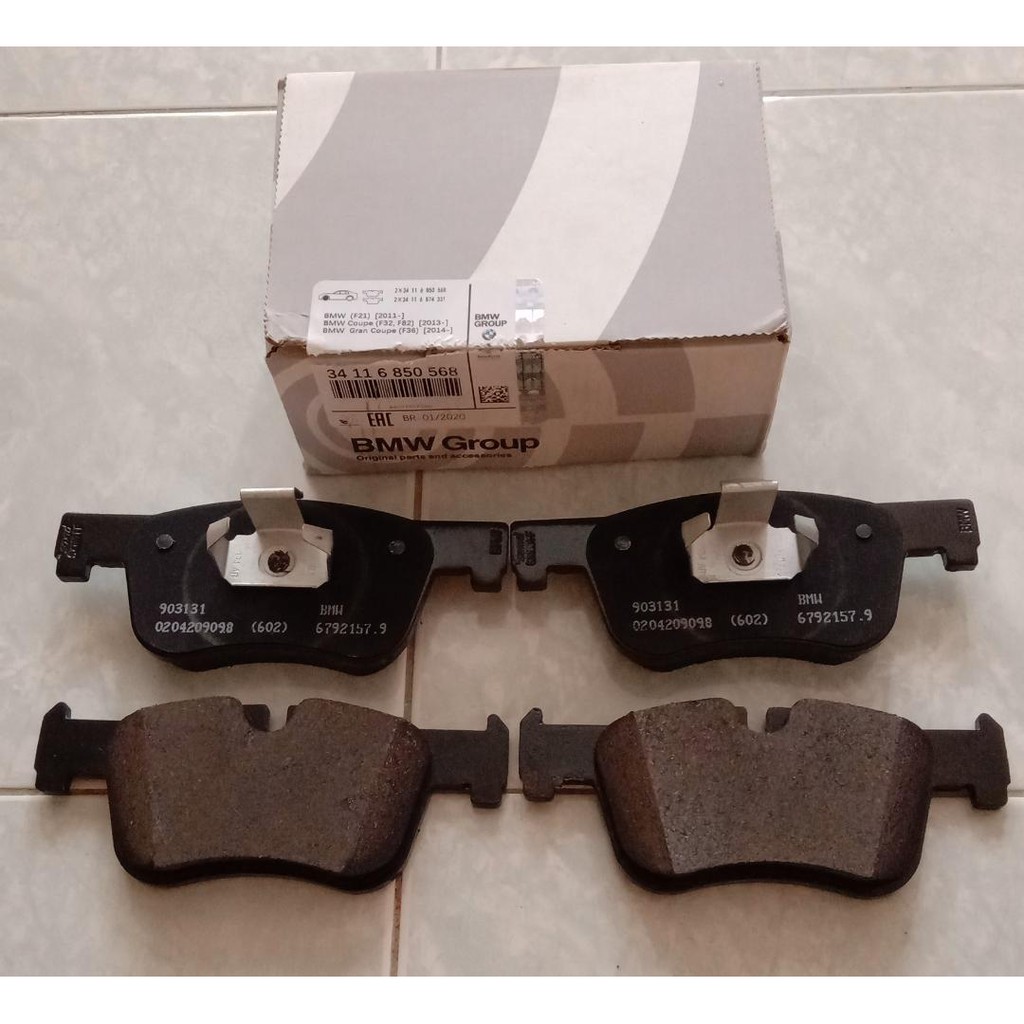 34116850568 FRONT BRAKE PAD BMW F30 | Shopee Malaysia