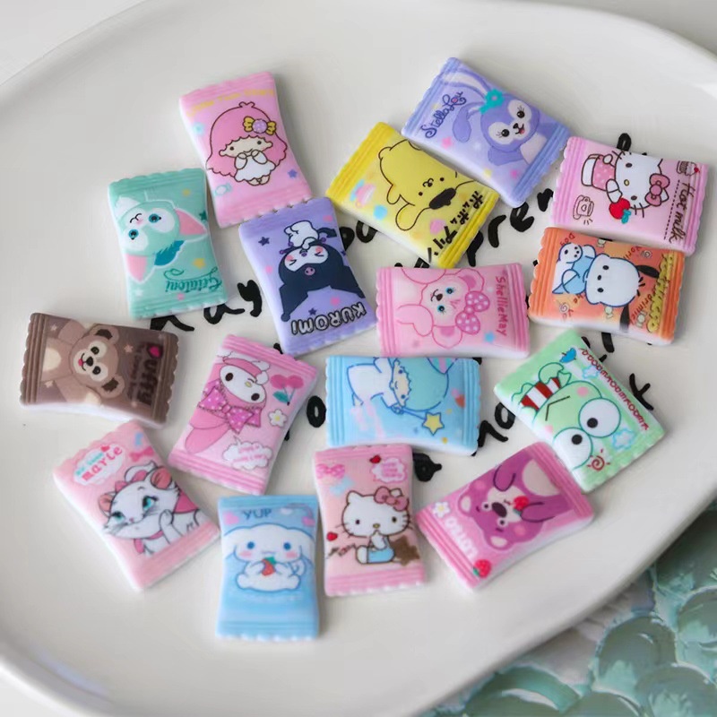 Cartoon My Melody Crocs Accessories Charms Sanrio Cinnamoroll Jibbits ...