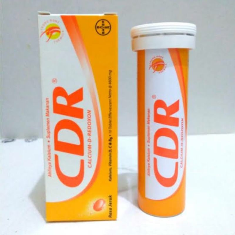 Cdr Tablet Effervescent Supplementation Calcium And Vitamins | Shopee ...