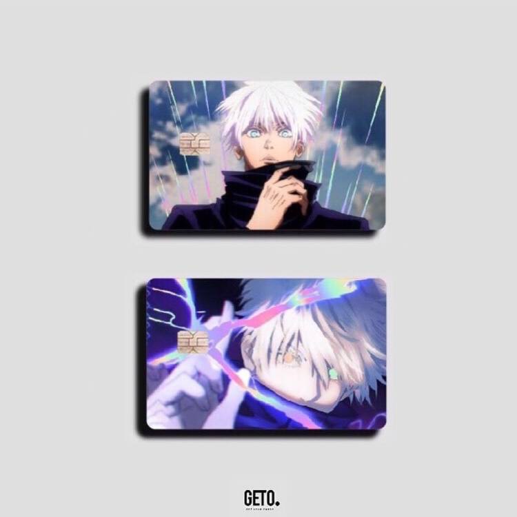 GETO CARDS MALAYSIA GOJO SATORU SKIN CARD ATM WITH HOLOGRAM GOJO ...