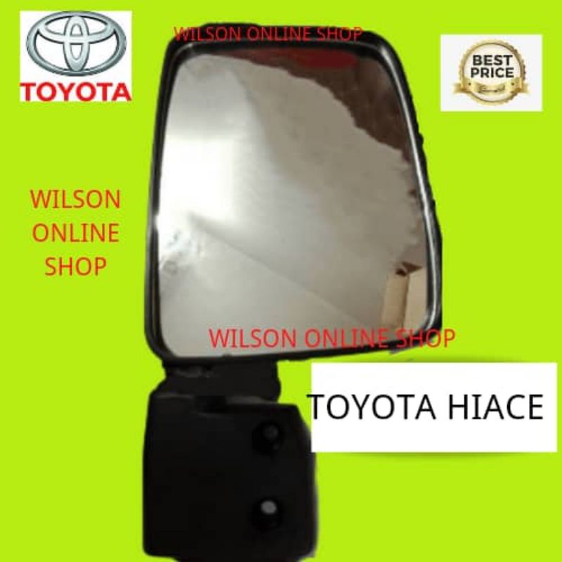 Toyota Hiace LH80 Side Mirror Door Mirror Right RH Kanan | Shopee Malaysia