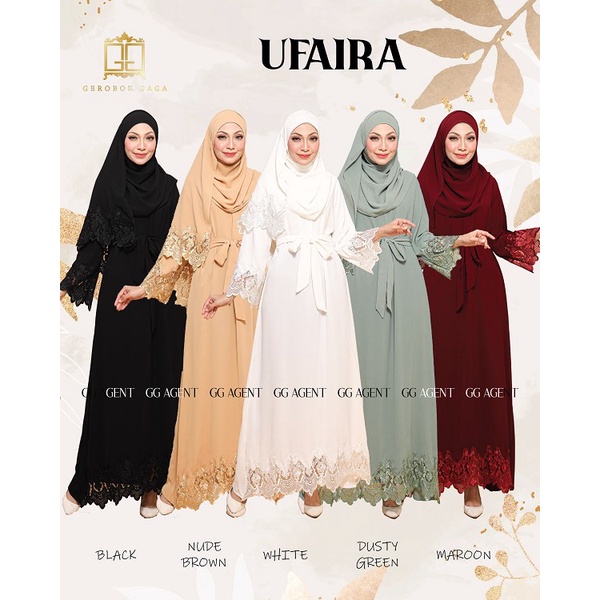 [Ready Stock] Ufaira Abaya with Shawl | Shopee Malaysia