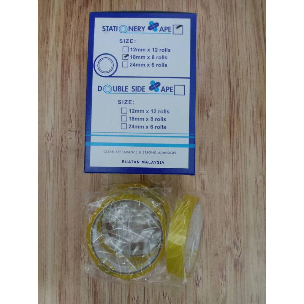 Stationery Tape 18mm X 40m | Shopee Malaysia