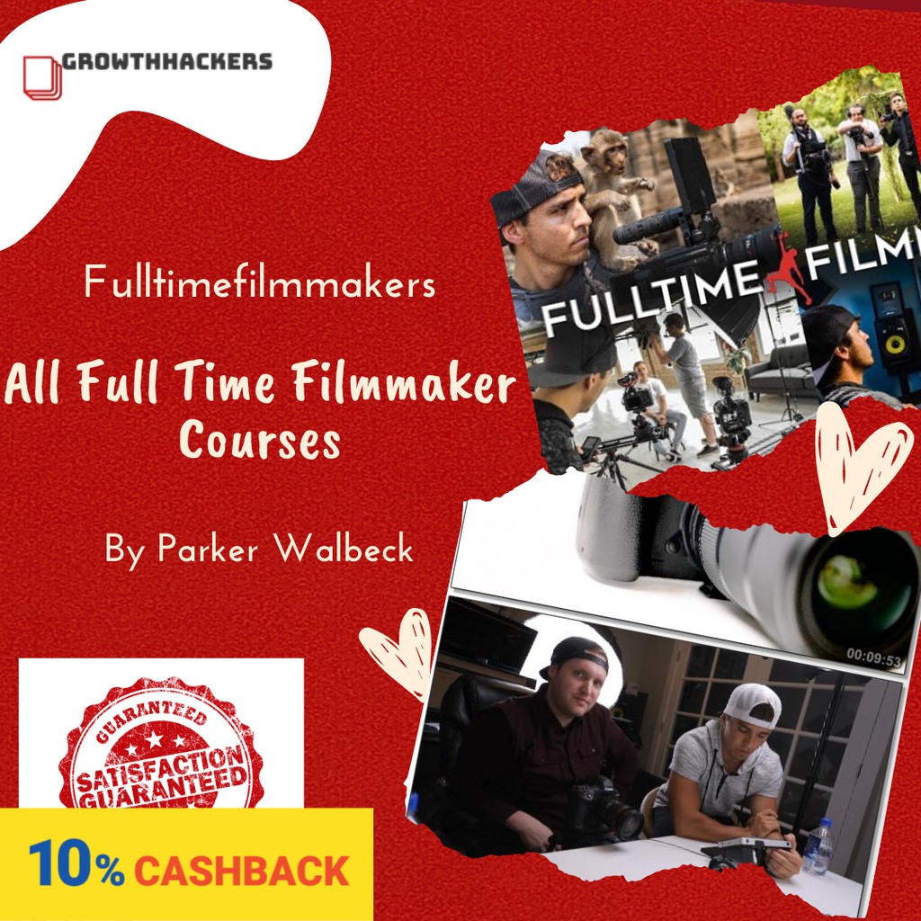 2021 New fulltime filmmaker Full time All Courses Parker Walbeck Jake ...