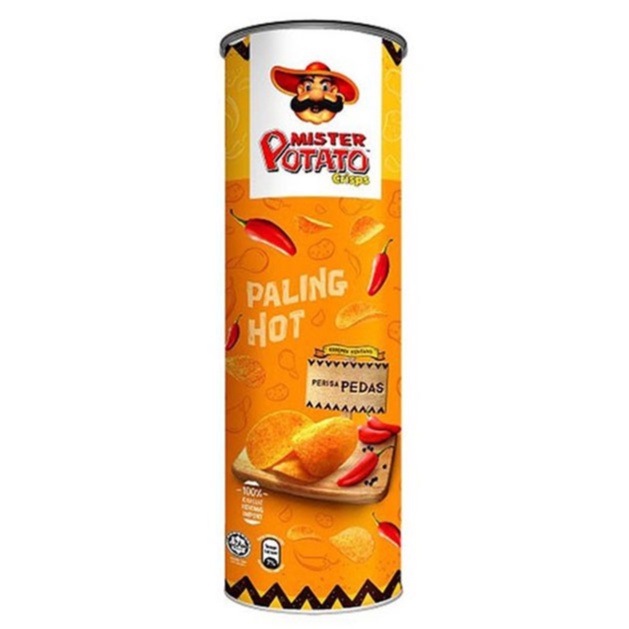 MISTER POTATO Hot & Spicy Chips (130g-150g) | Shopee Malaysia