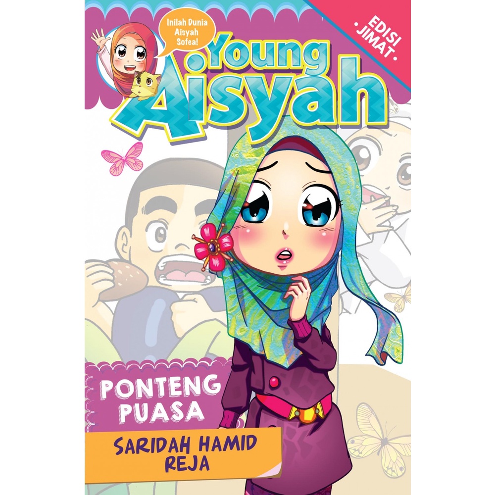 Young Aisyah Edisi Jimat Siri Komik Kanak-Kanak Perempuan PTS Junior Saridah Hamid Reja Eisya ...