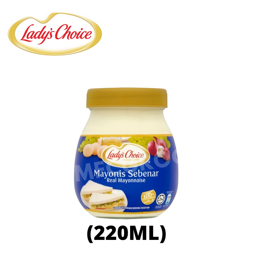 LADY'S CHOICE Mayonis Sebenar ( 205ml / 450ml / 280ml ) Real Mayonnaise ...