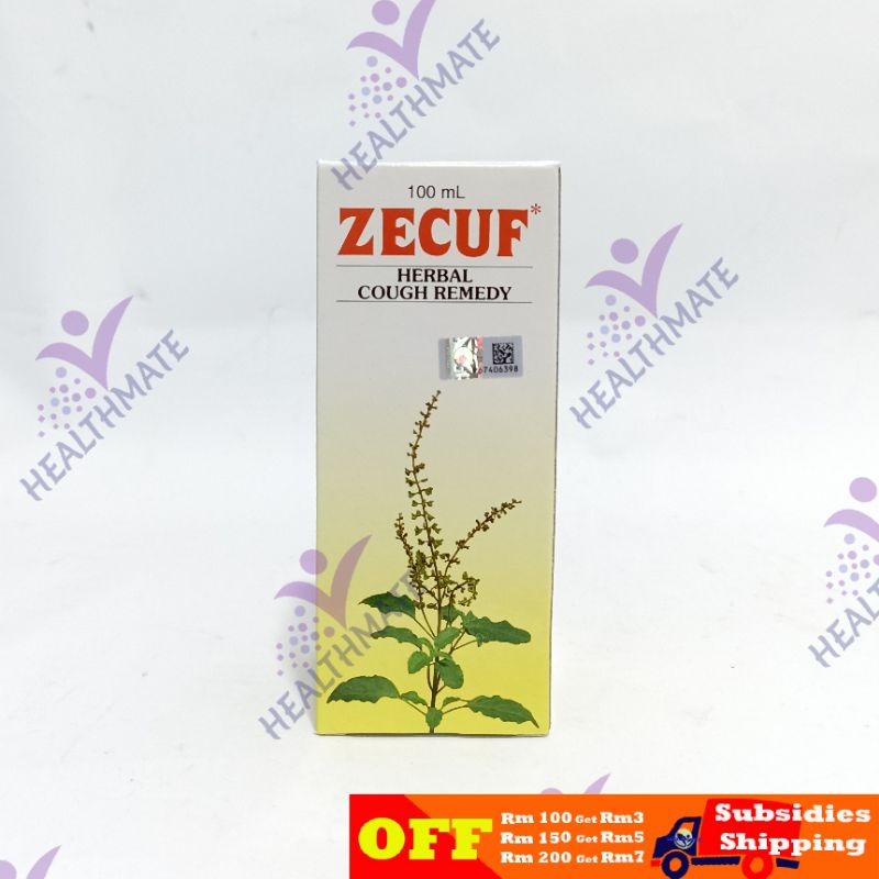 ZECUF Herbal Cough Remedy (100ML) | Shopee Malaysia
