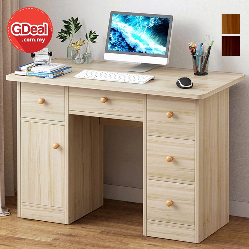 GDeal 100cm Student Desktop Computer Table Student Bedroom Study Desk ...