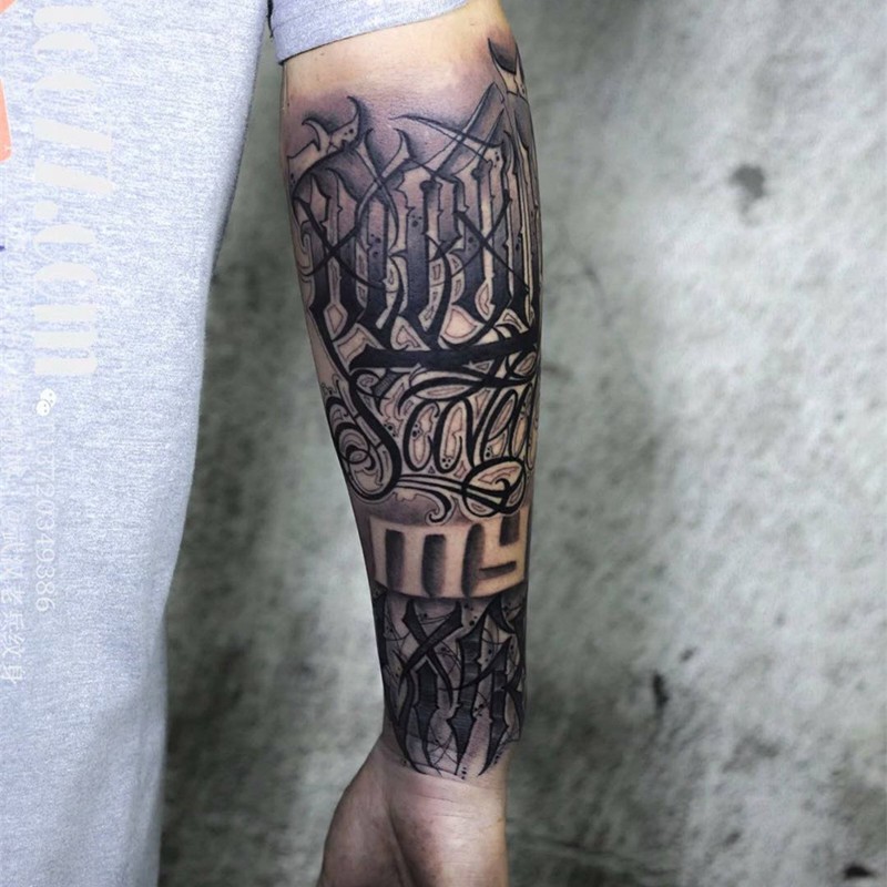 1 Sheet Flower Arm Sticker Arm Tattoo Sticker | Shopee Malaysia