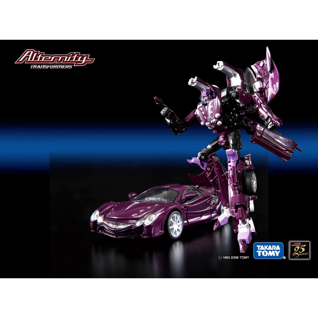 Transformers Alternity A-04 Mitsuoka Orochi / Skywarp (Purple) | Shopee ...