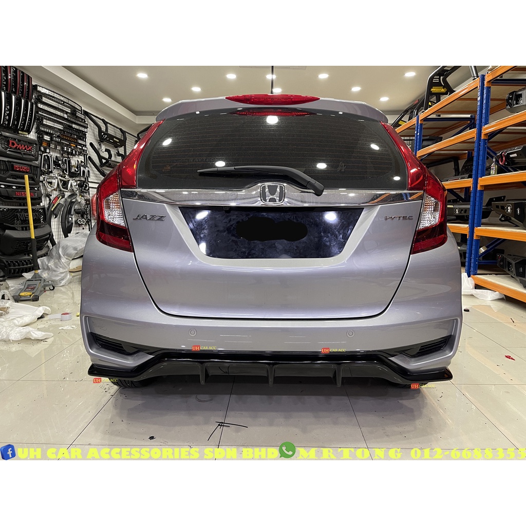 Honda Jazz 17-20 facelift takero rear bumper diffuser rear lip lip ...