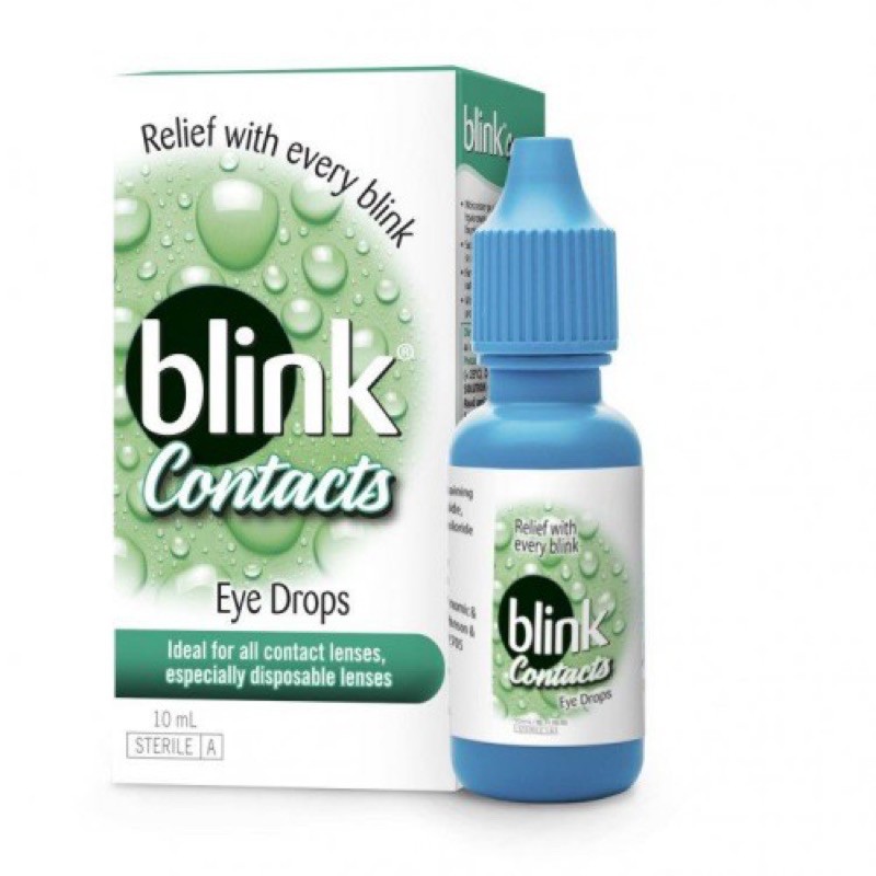 Blink Contacts Eye Drops 10ml | Shopee Malaysia