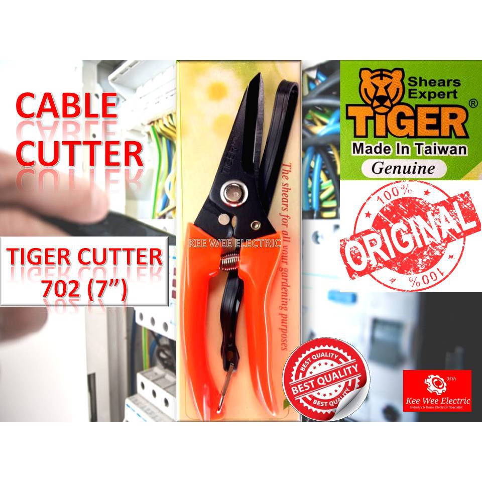 7" Tiger Cable Cutter Model 702 (Original) | Shopee Malaysia