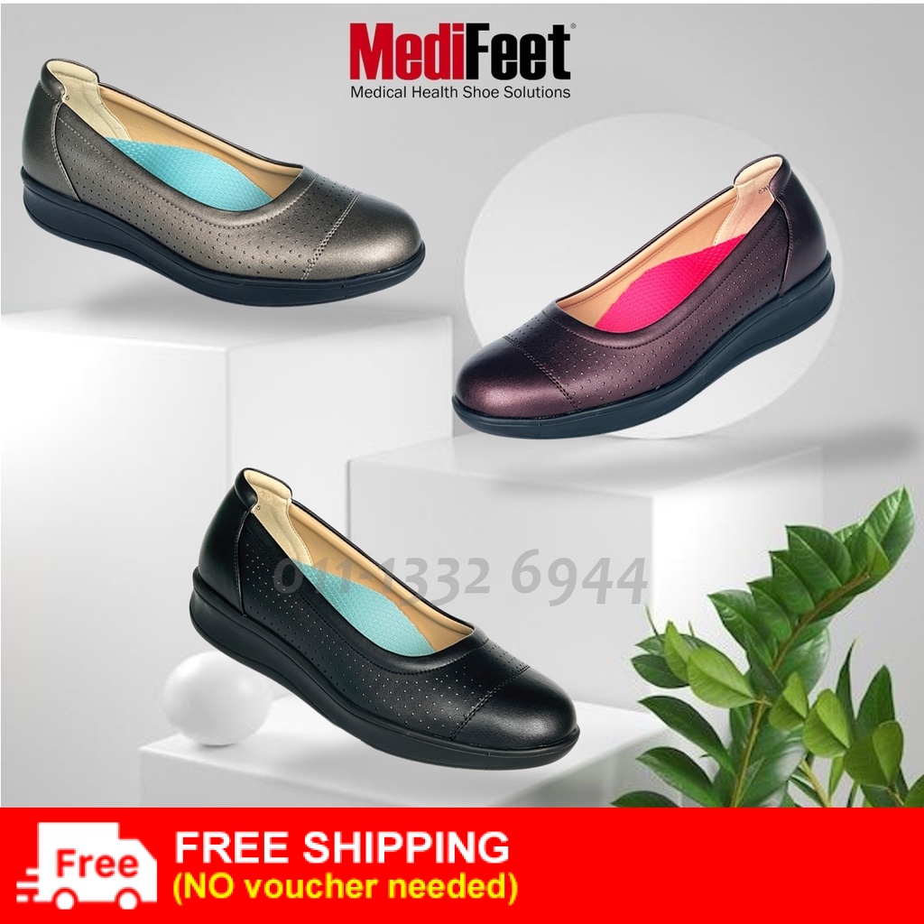 MEDIFEET MP9103 Health shoes Kasut kesihatan Women shoe arch support ...