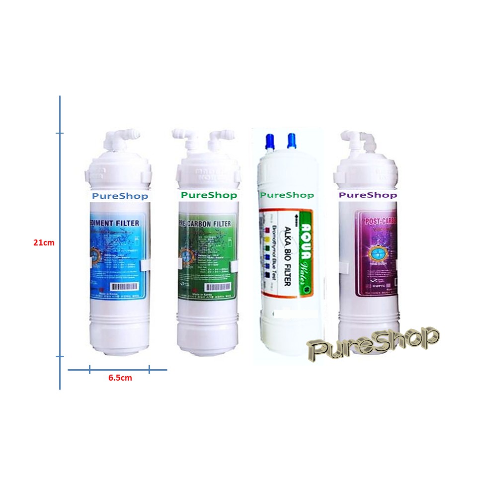 8" Korea Water Filter Alka Bio Alkaline Filter Cartridge Water ...