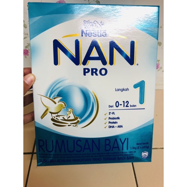 NESTLE SUSU NAN PRO STEP 1 1.3KG | Shopee Malaysia