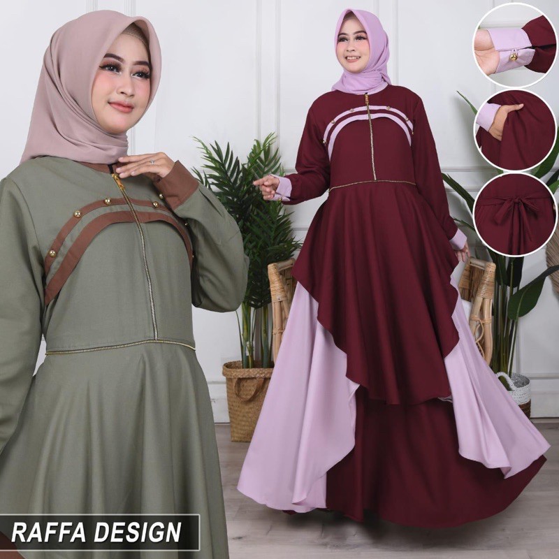 Raffa DESIGN Muslim fashion Robe (RD) | Shopee Malaysia
