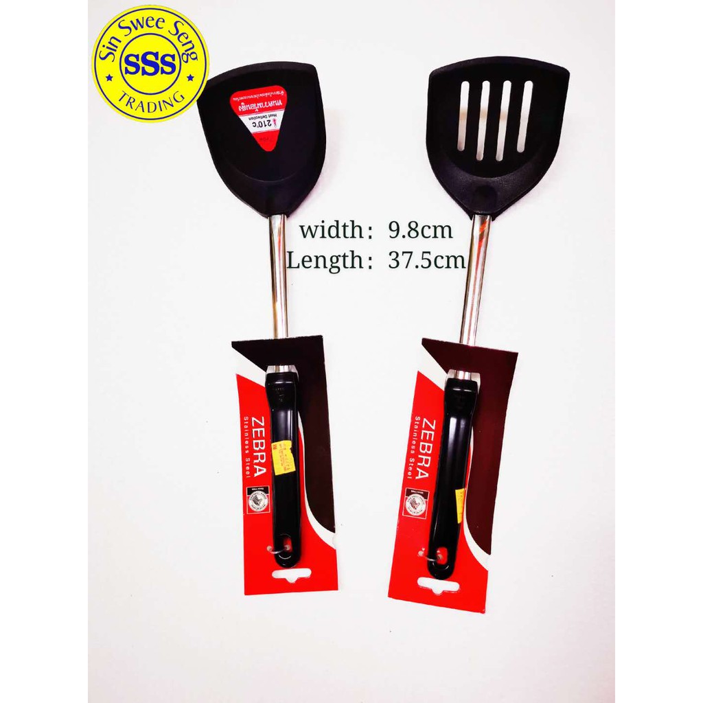 (100% Original) Zebra Stainless Steel Focus Bakelite Handle Nylon ...