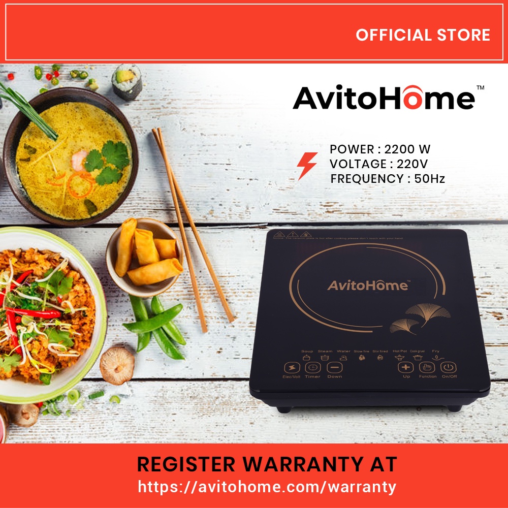Induction Cooker 2200W | Shopee Malaysia