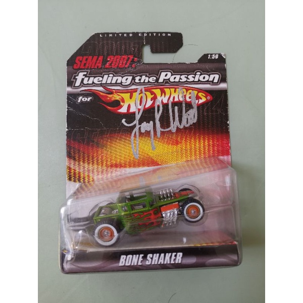 Bone Shaker SEMA Sign Larry Wood - Hot Wheels | Shopee Malaysia