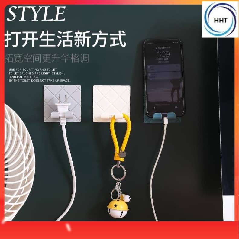 Folding Power Plug Bracket Multifunctional Socket Panel Hook Hanging ...