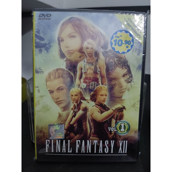 FINAL FANTASY XII VOL 1 COMPLETE VERSION ORIGINAL DVD | Shopee Malaysia