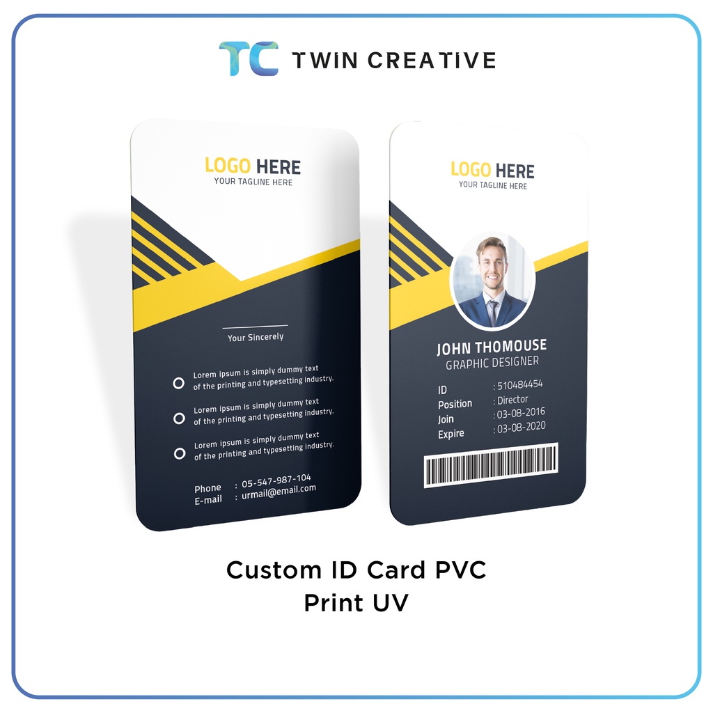 Print Id Cards - Print Id Cards - Custom PVC Id Cards | Shopee Malaysia