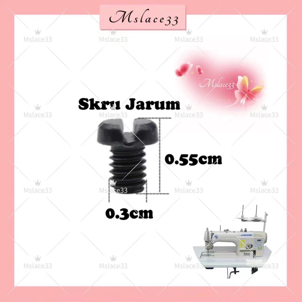 Skru Mesin Jahit Industri / Screws For Industrial Sewing Machine / Skru ...