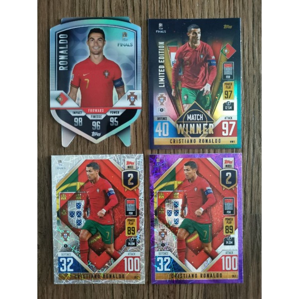 Topps Road to UEFA Nations League Finals Match Attax 101 - Ronaldo ...
