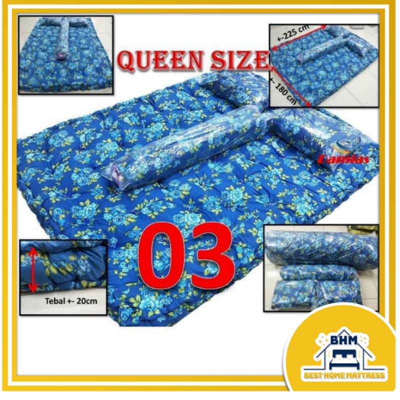 TILAM KEKABU TEBAL TILAM GEBU QUEEN TILAM QUEEN - READY STOCK | Shopee ...