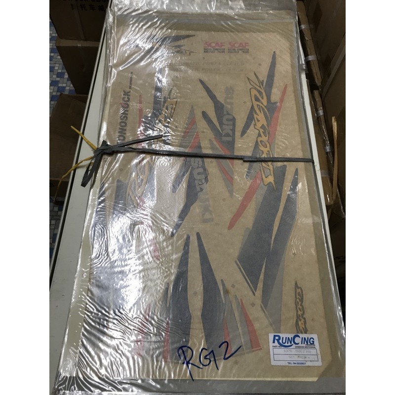 Suzuki RG SPORT 2 sticker body | Shopee Malaysia