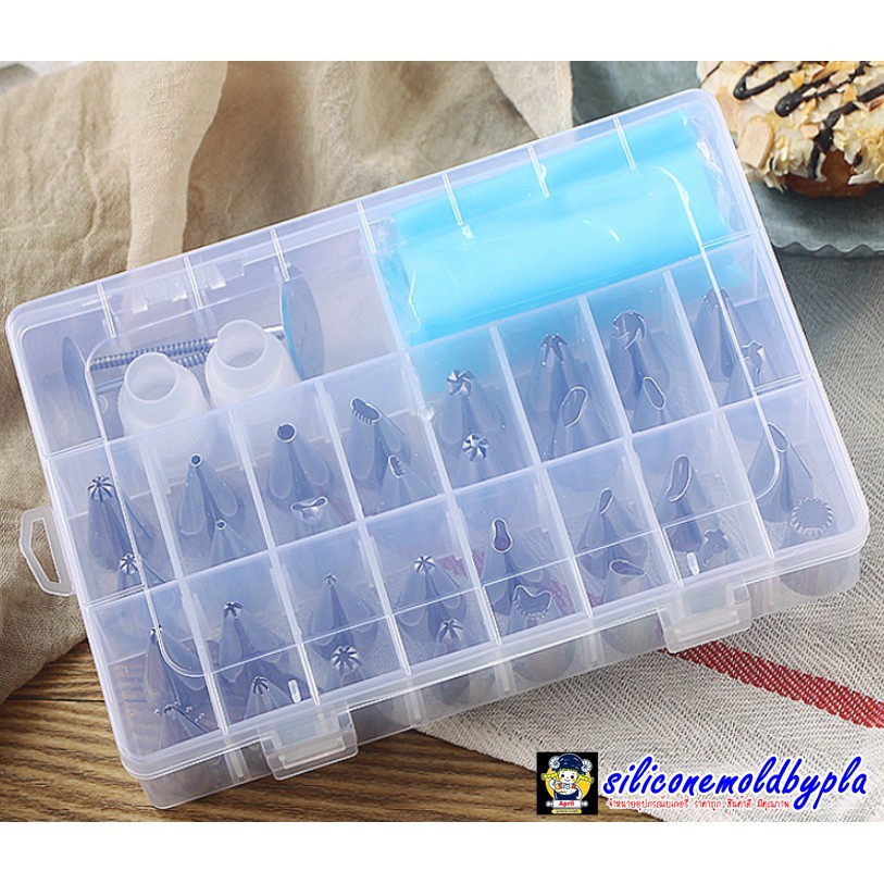 Cake Nozzle Squeeze Cream Squeezer Set (No Number On The Head) | Shopee ...