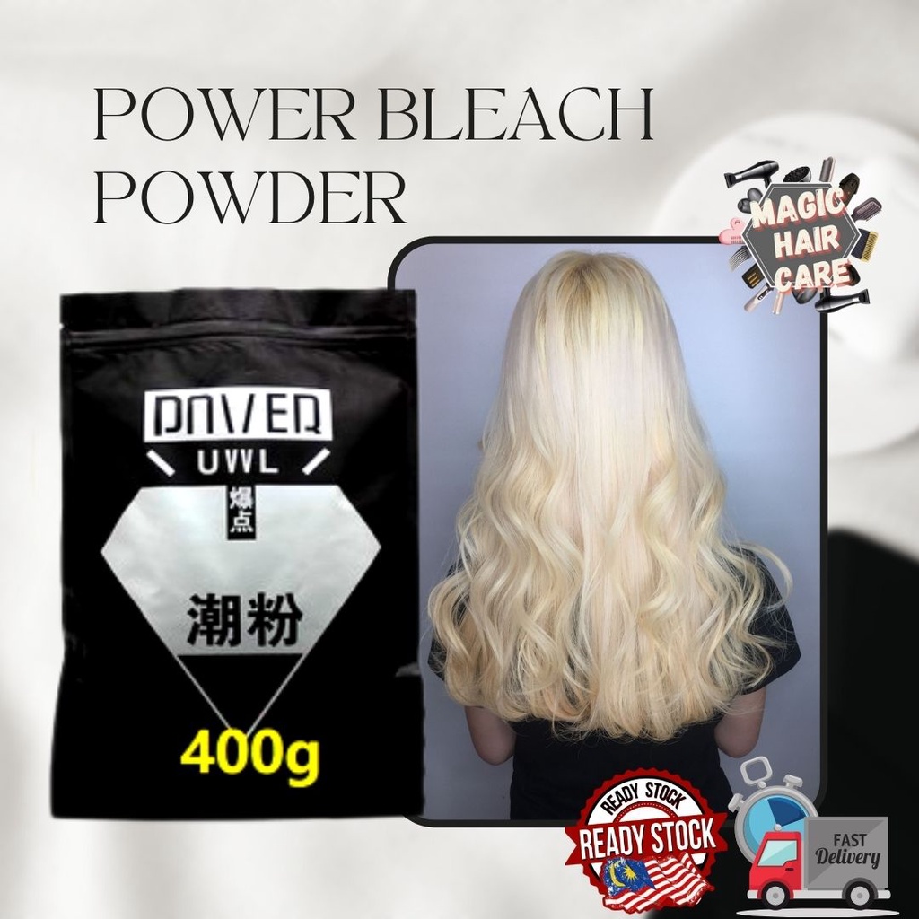 Power Hair Bleaching Powder (400g) Ready Stock | Shopee Malaysia