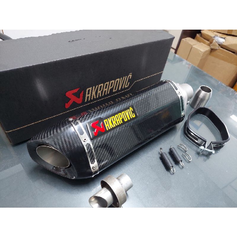 Kawasaki z800 Akrapovic fully carbon fiber panjang ekzos exhaust ...