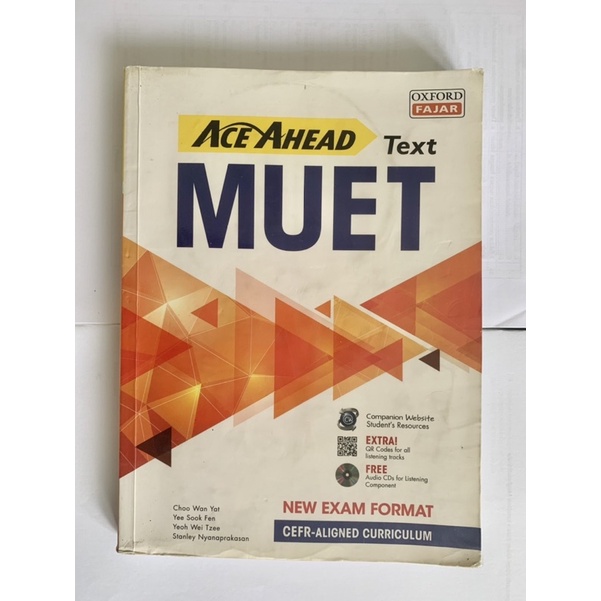 MUET TEXT STPM TINGKATAN / FORM 6 ( ACE AHEAD , OXFORD FAJAR ) | Shopee ...