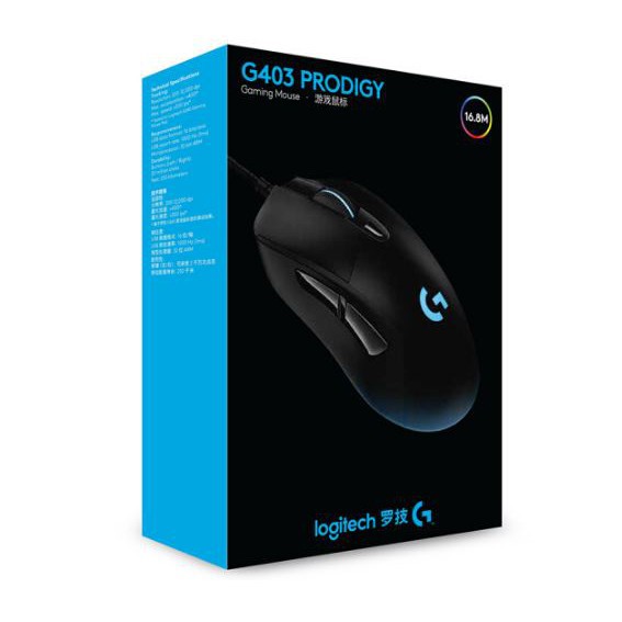 Logitech G403 Prodigy RGB Gaming Mouse(Wired) | Shopee Malaysia