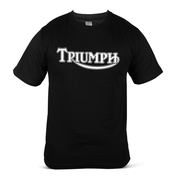 T-Shirt Short Sleeve Printed Triumph Naked Bike Extreme Racing Team ...