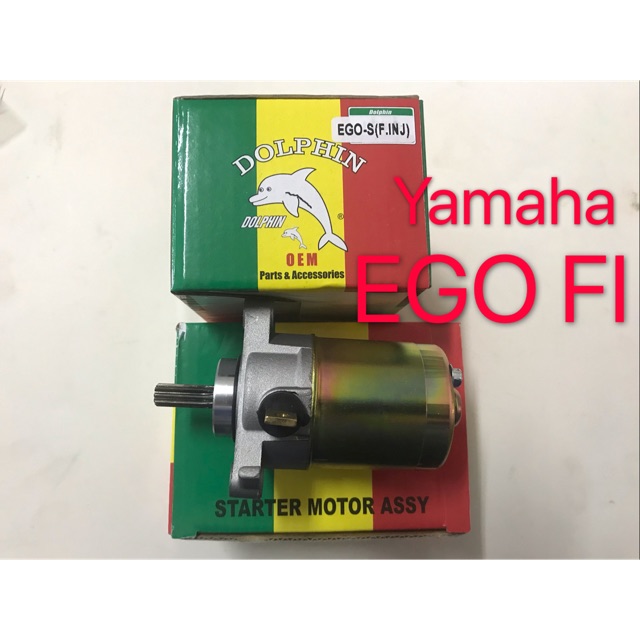 Yamaha ego fi starter motor ( original DOLPHIN) | Shopee Malaysia