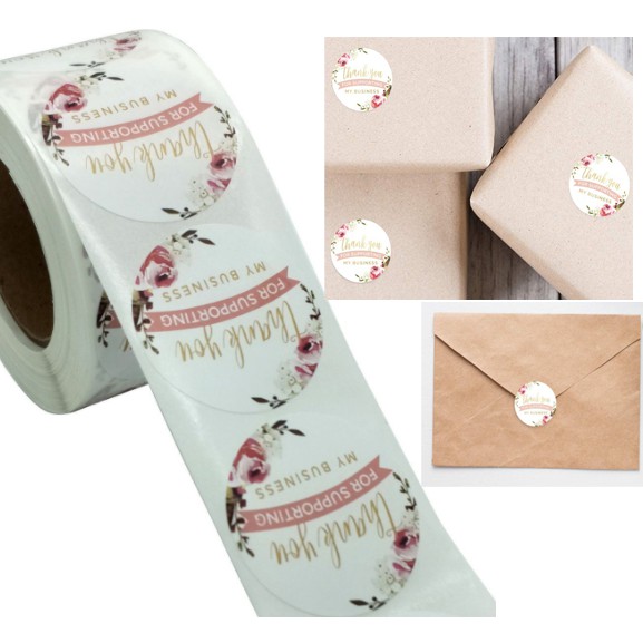 Baking Sticker Seal label handmade sticker food sticker - 3.8cm(500pcs ...