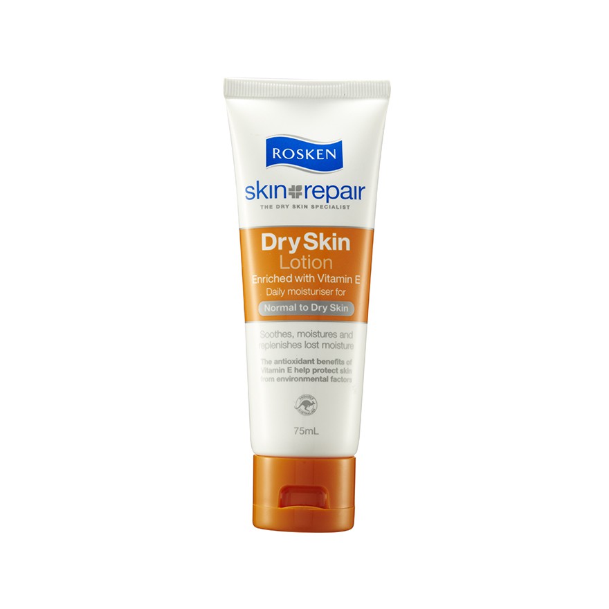 Rosken Skin Repair Dry Skin Lotion (75ml / 2 x 75ml) | Shopee Malaysia