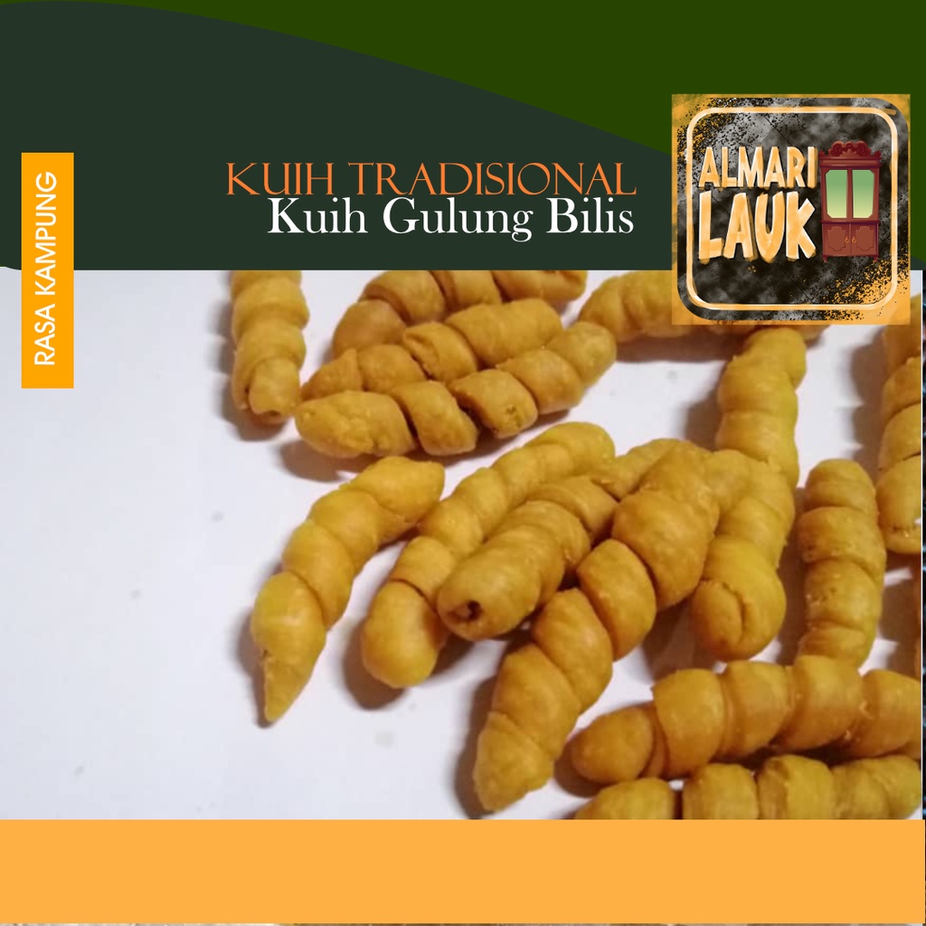 Kuih Gulung Bilis 180gm | Shopee Malaysia