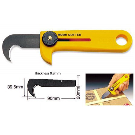 [HippoArt]OLFA HOK-1 Heavy Duty Hook Cutter Hobby Craft & Utility ...
