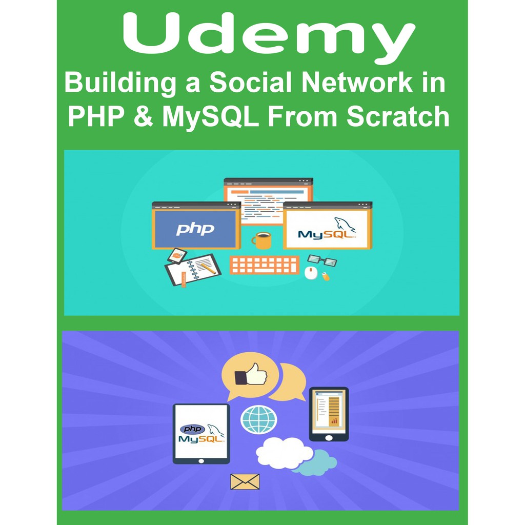 Udemy Building A Social Network In Php And Mysql From Scratch S8106 Shopee Malaysia 