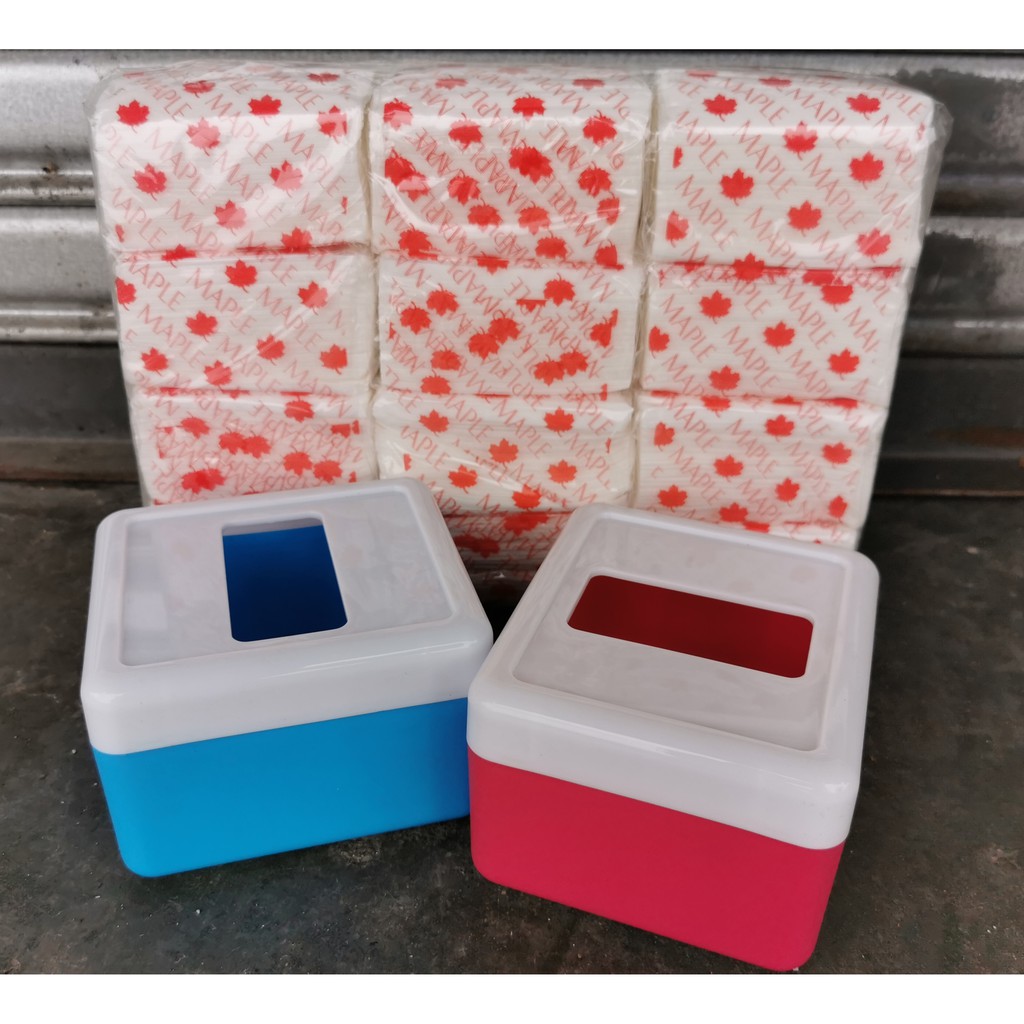 HBT Pop Up Tissue Refill Pack 1PLY Pulp Material (12PKT/ 18K PCS) with ...